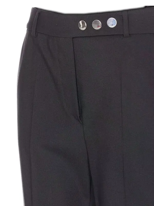 Sportmax Button Zip Trousers