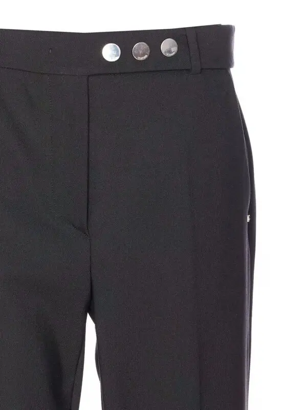 Sportmax Button Zip Trousers
