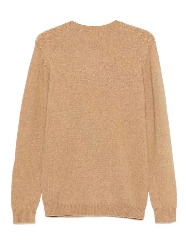 ROBERTO COLLINA Round-neck Sweater - Brown