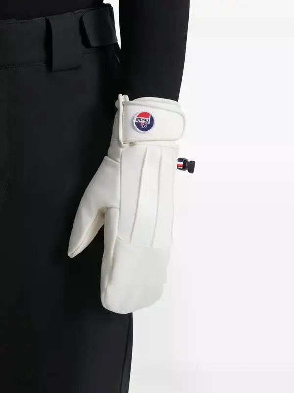 Fusalp Glacier Ski Mittens - White