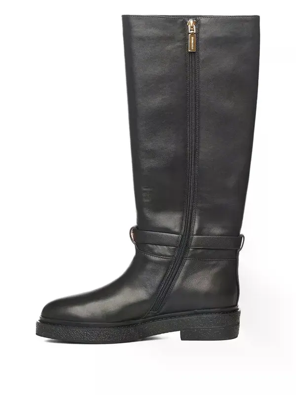 COCCINELLE Buckle-strap Boots - Black