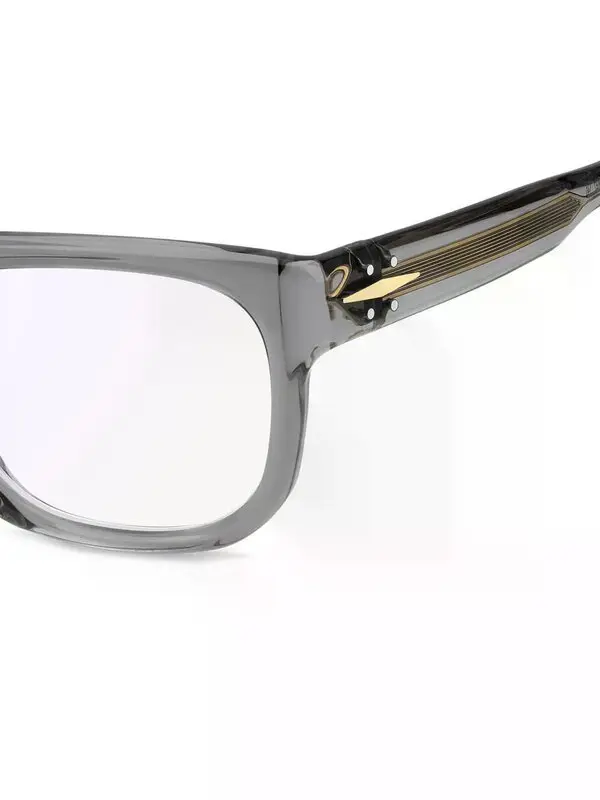 DB EYEWEAR BY DAVID BECKHAM Square-frame Eyeglasses - Grey