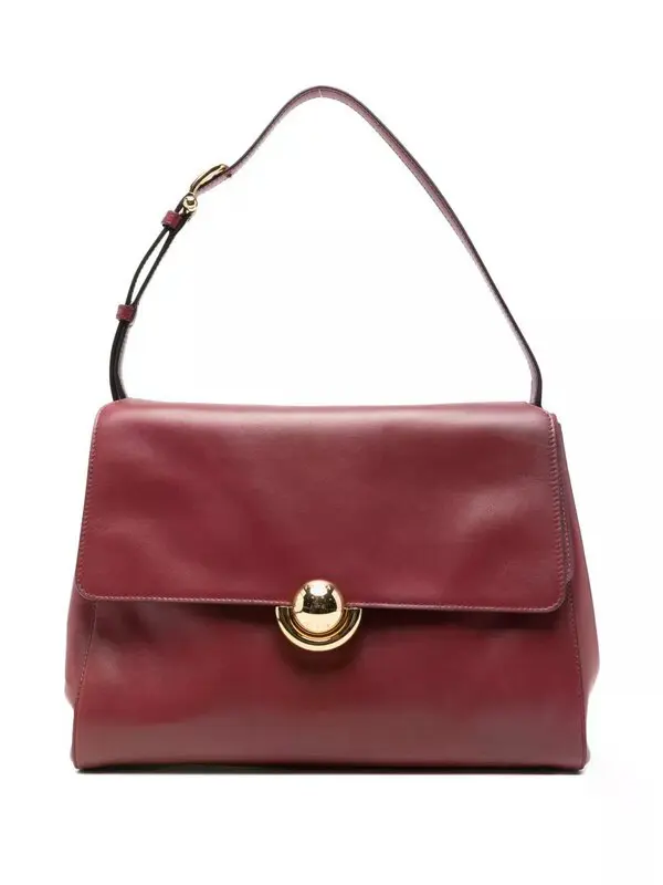 Furla Medium Domus Leather Shoulder Bag