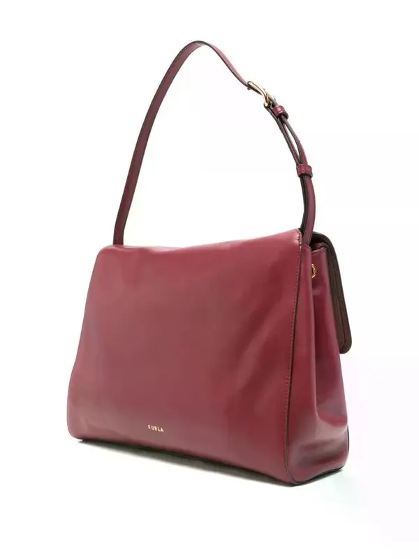 Furla Medium Domus Leather Shoulder Bag