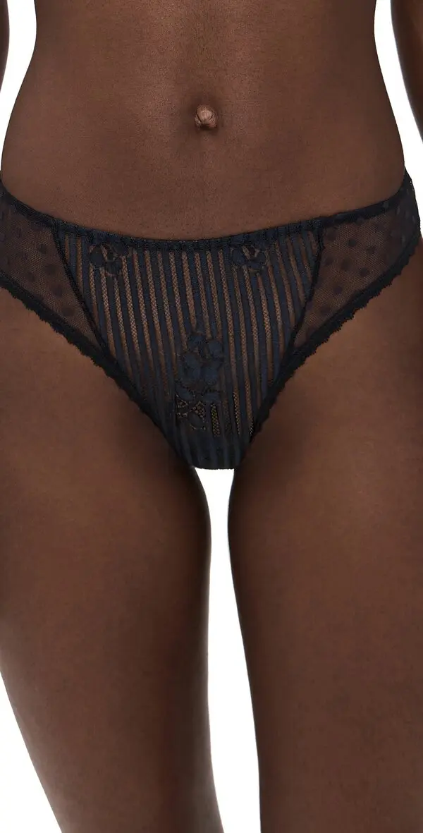 Only Hearts Dear Evelyn Brazilian Panty - Midnight