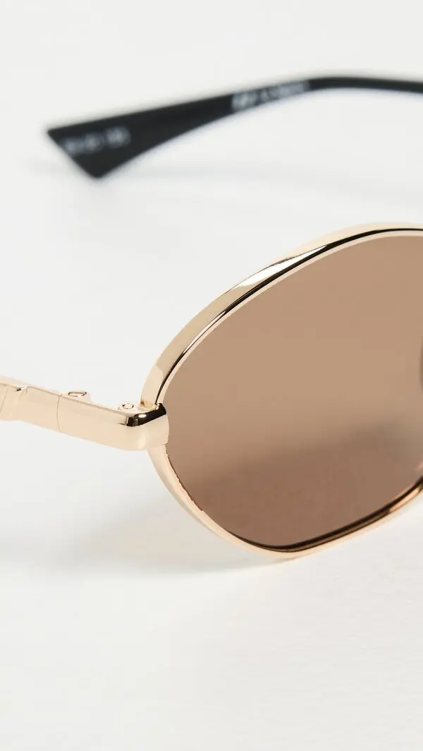 Le Specs Le Bebe Oval Sunglasses