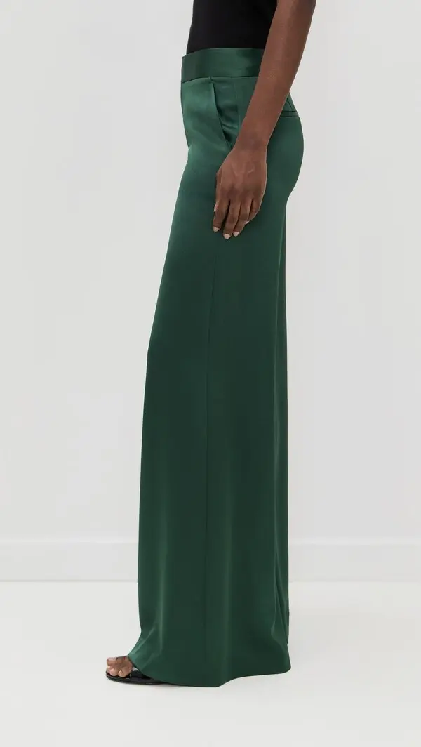 Alice + Olivia Nessi Baggy Trousers - Green Mystique