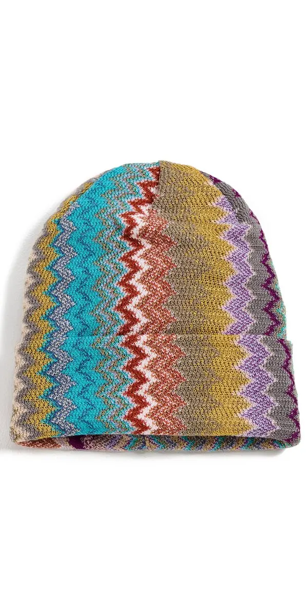 Missoni Striped Beanie - Multi