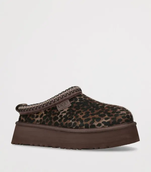 UGG Pony Hair Tazz Caspian Slippers - Brown