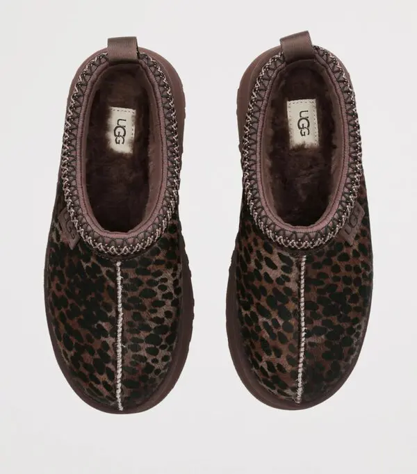 UGG Pony Hair Tazz Caspian Slippers - Brown