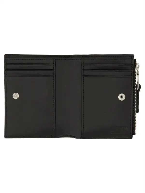 Diesel Logo Wallet - Black