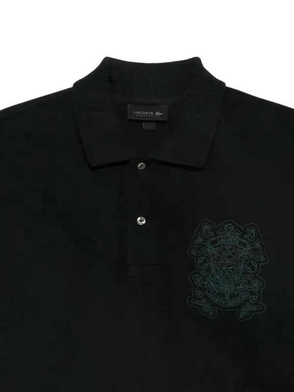 Lacoste Crest-appliqué Polo Shirt