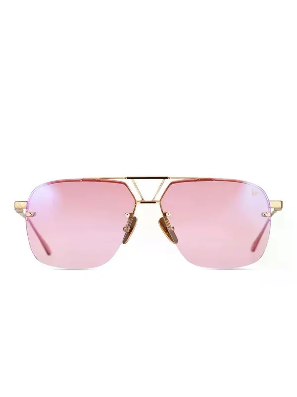 VINTAGE FRAMES COMPANY Falcon Rimless Sunglasses - Pink
