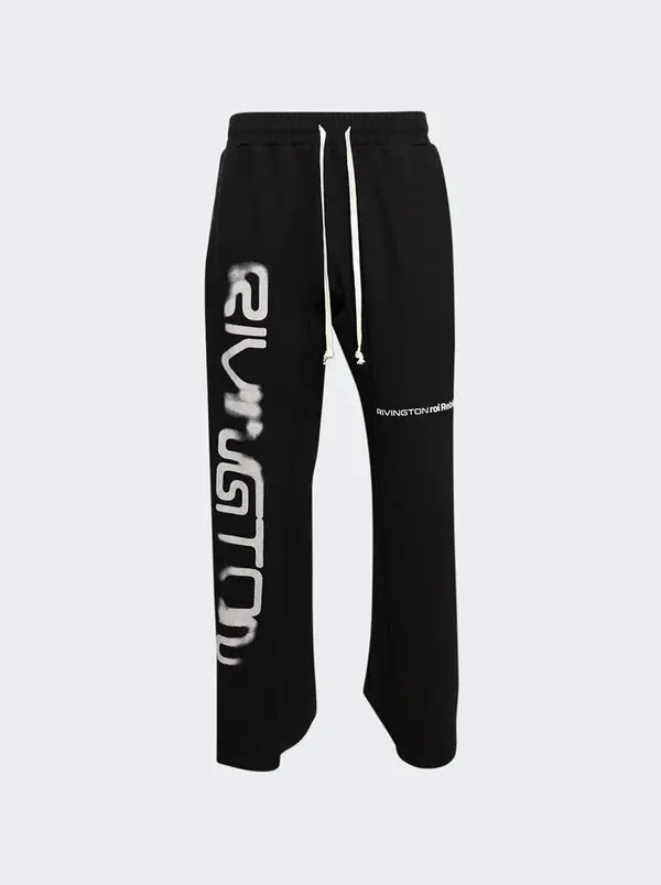 RIVINGTON ROI REBIS Rivington Fade Faster Flight Sweatpants - Black
