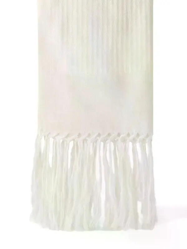 Brunello Cucinelli Chevron Fringe Towel
