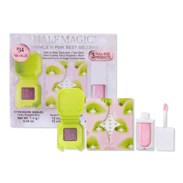 HALF MAGIC Twinkle N Pink Best-sellers Set - One-color