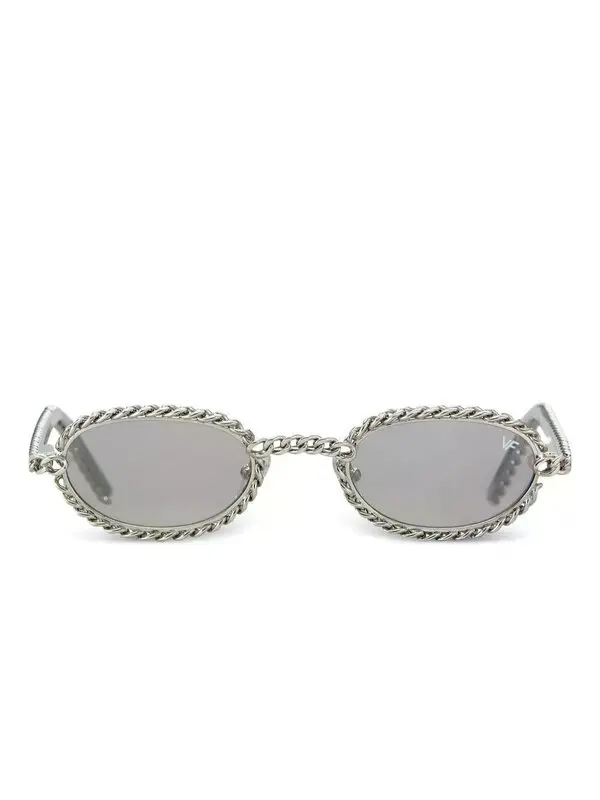 VINTAGE FRAMES COMPANY Pac Full Cuban Edition Sunglasses - Silver