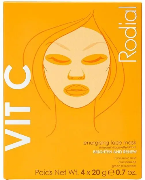 Rodial Vit C Cellulose Sheet Mask 4 Pack - One-color
