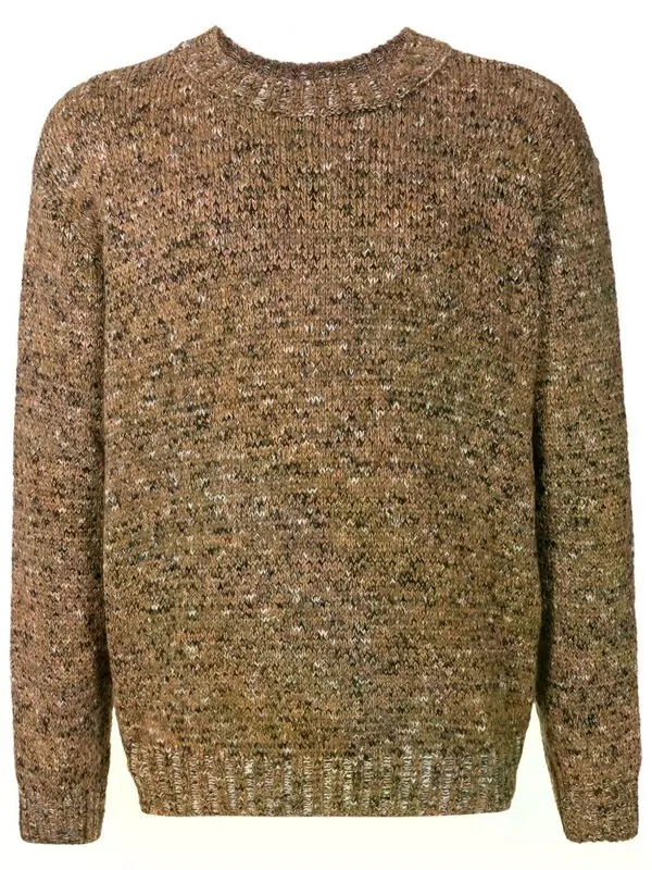 OSKLEN Crew-neck Speckle-knit Jumper