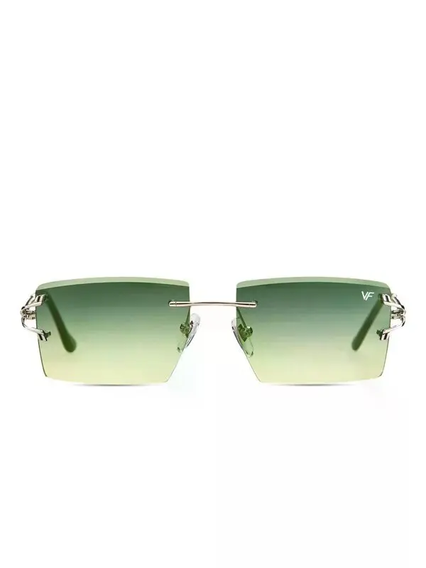 VINTAGE FRAMES COMPANY Icon Rimless Sunglasses - Silver
