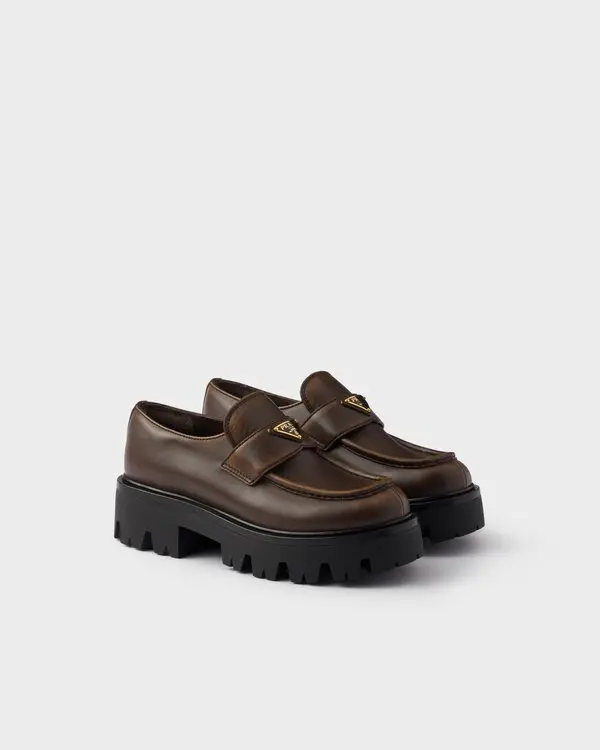 Prada Leather Loafers