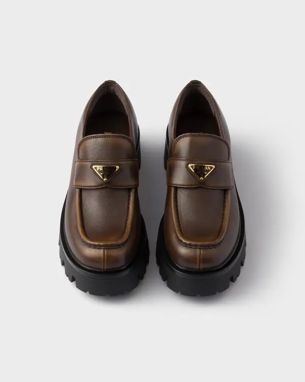 Prada Leather Loafers