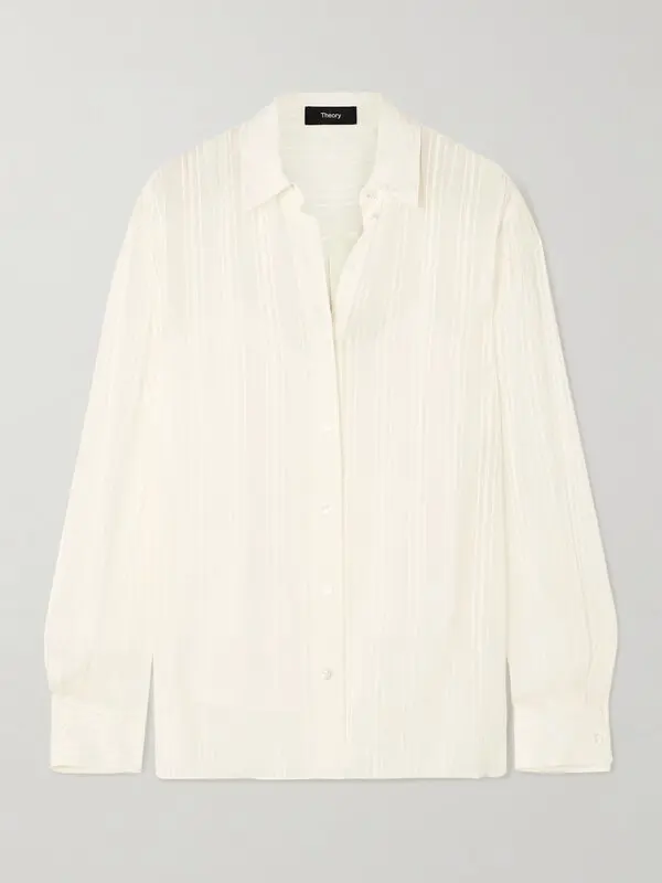Theory Striped Jacquard Shirt