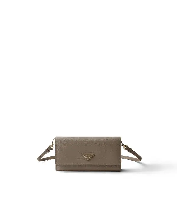 Prada Saffiano Leather Mini-bag - Grey