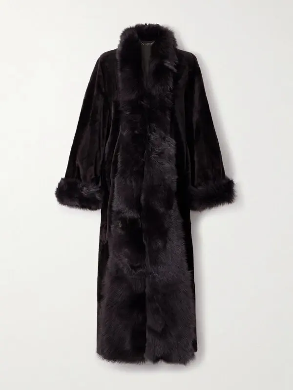 Nour Hammour Sima Shearling Coat