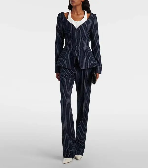 MUGLER Re/edit Les Salades Wool Jacket