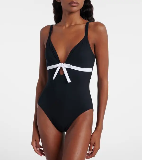 KARLA COLLETTO Lenora Bow-detail One-piece Swimsuit