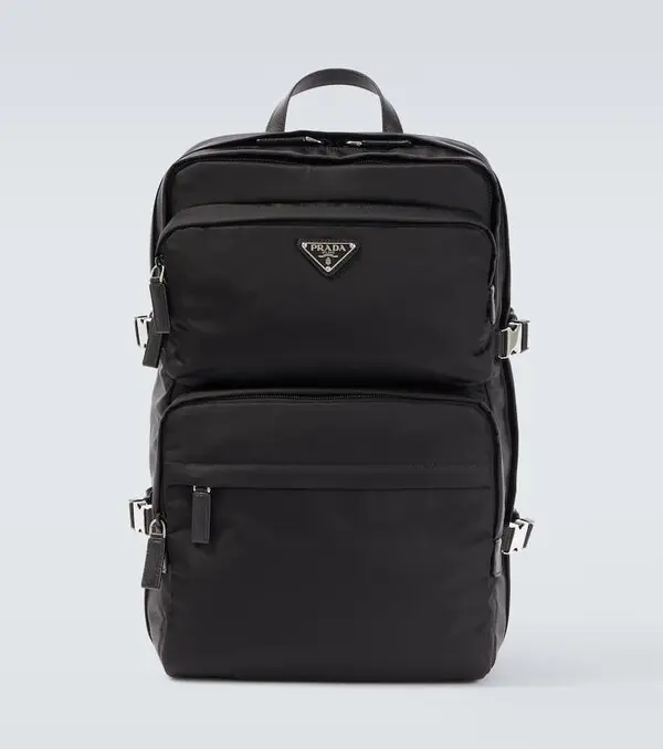 Prada Re-nylon Backpack - Black