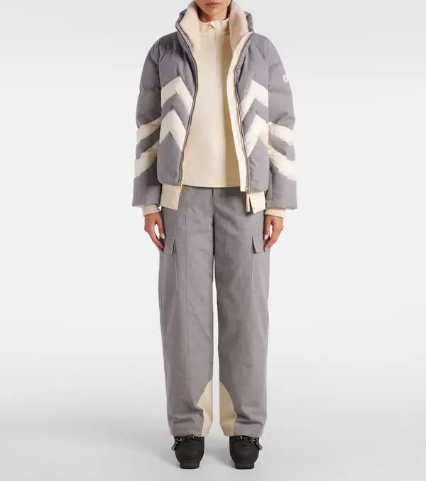 Bogner Medita2 Ski Top With Half Zip And Stand Collar - Beige