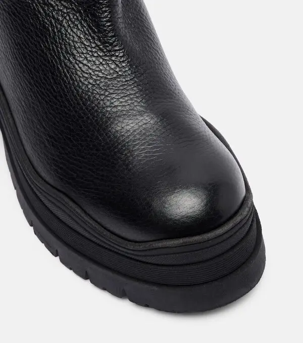 Bogner Arosa Shearling-lined Leather Chelsea Boots