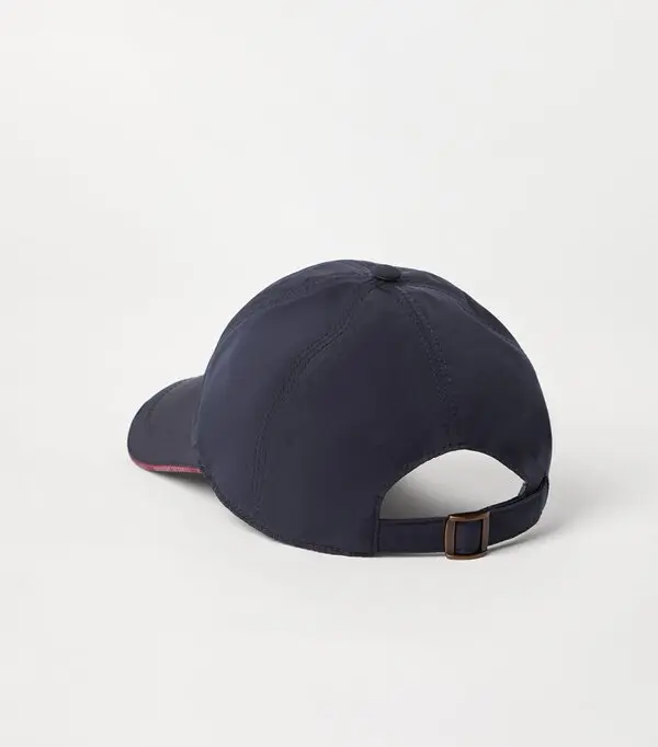 Brunello Cucinelli Water-resistant Embroidered Baseball Cap - Blue