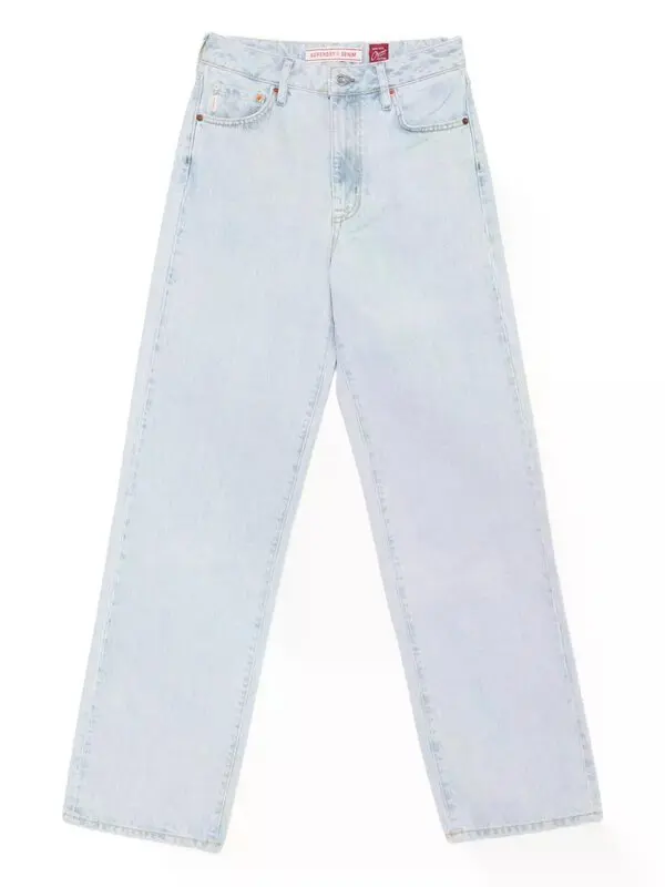 Superdry Wide-leg Organic Cotton Jeans