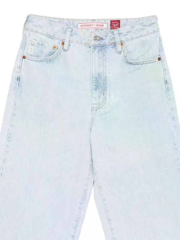 Superdry Wide-leg Organic Cotton Jeans