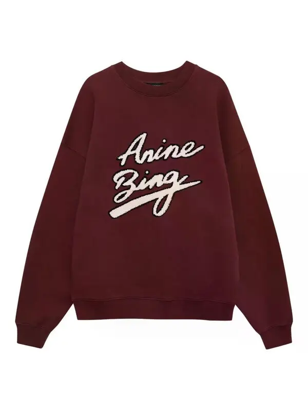 ANINE BING Miles Sweatshirt - Red