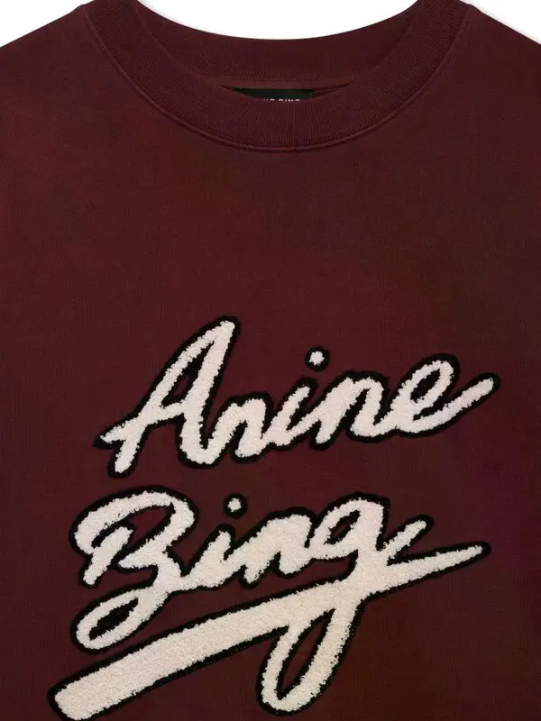 ANINE BING Miles Sweatshirt - Red