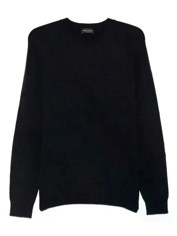 ROBERTO COLLINA Crew Neck Sweater - Blue