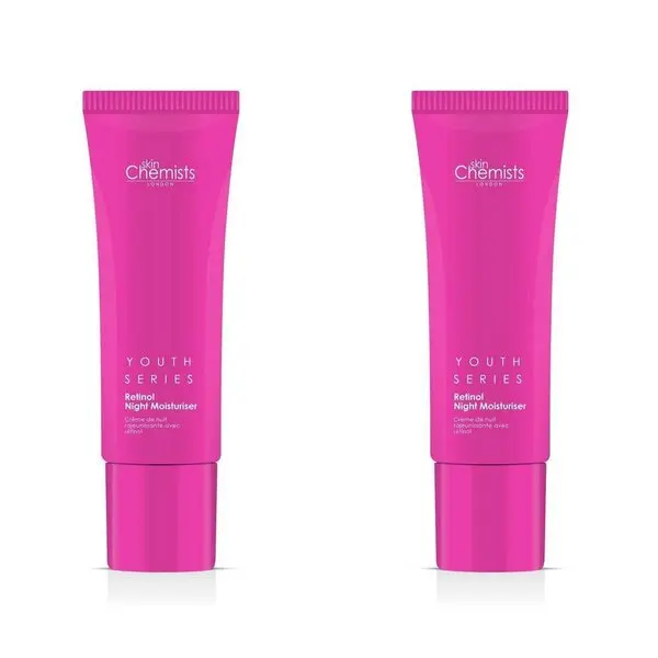 SKINCHEMISTS Retinol & Bakuchiol Night Moisturizer Duo Pack - One-color