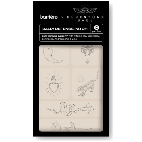 BARRIERE Everyday Defense Patch 6-pack Bluestone Babe - One-color