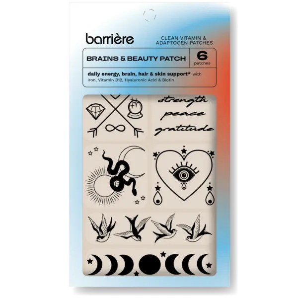 BARRIERE Brains & Beauty Patch 6-pack Mystic Motif - One-color
