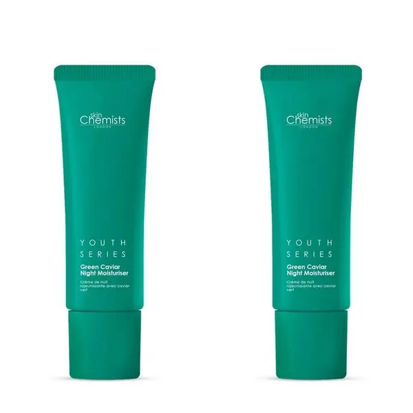 SKINCHEMISTS Green Caviar Night Moisturizer Duo Pack - One-color