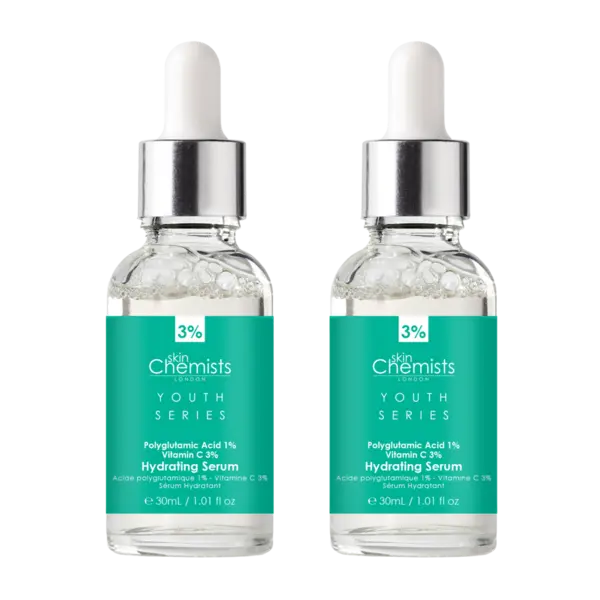 SKIN CHEMISTS Anti-aging Hydrating Serum Polyglutamic Acid 1%, Vitamin C 3 - One-color
