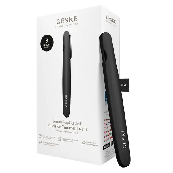 GESKE Smartappguided Precision Trimmer | 4 In 1 - Gray