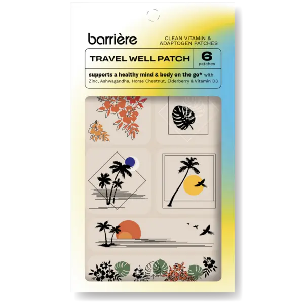 BARRIERE Travel Well Patch 6-pack Tropics - One-color