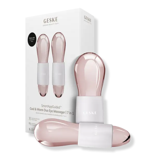 GESKE Smartappguided Cool & Warm Duo Eye Massager | 7 In 1 - Starlight