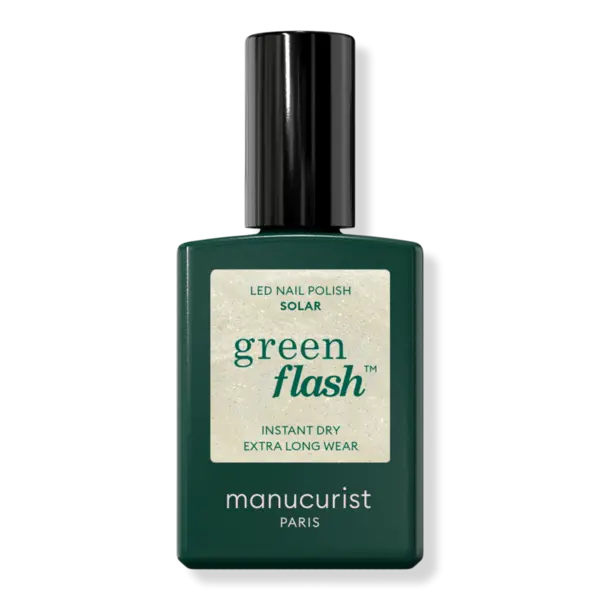 MANUCURIST Green Flash Led Gel Nail Polish, Non-toxic Nail Polish - Solar