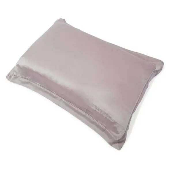 WHITE LOTUS BEAUTY 100% Mulberry Silk Pillowcase - Pearl Grey